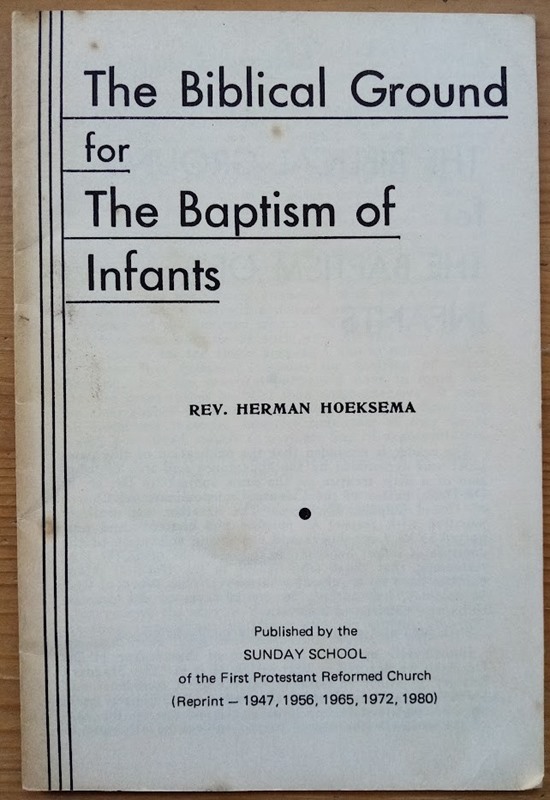 The Biblical Ground for the Baptism of Infants